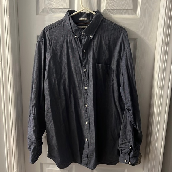Hawker Rye | Shirts | Hawker Rye Button Down Shirt Mens Blue Xxl Tall ...